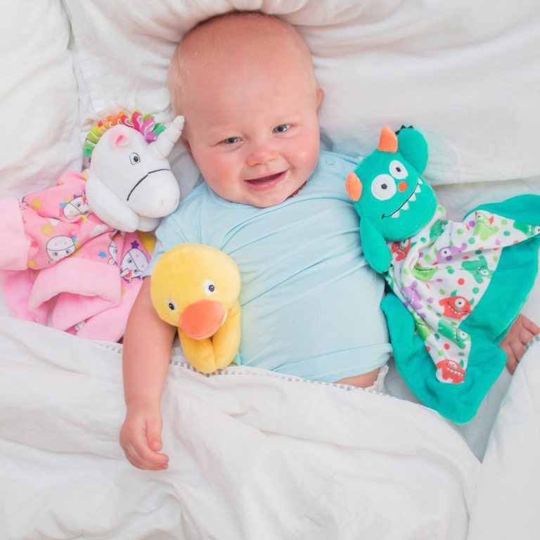 Yikes Twins Duck Lovie (13 inch) - Stitch Sensations